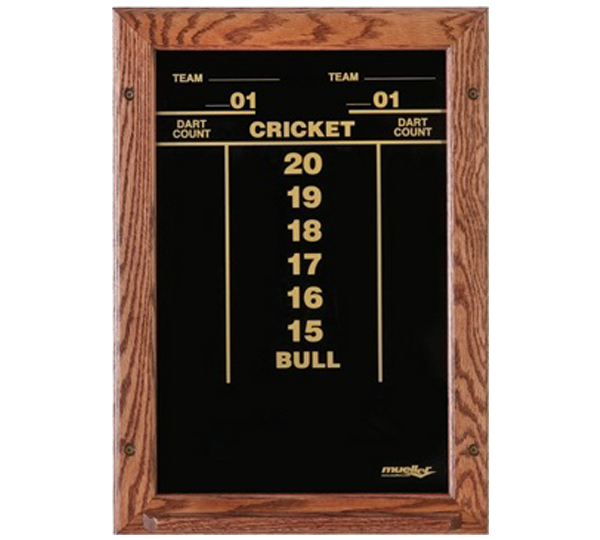 Oak Framed Dart Scoreboard Oak Framed Dart Scoreboard